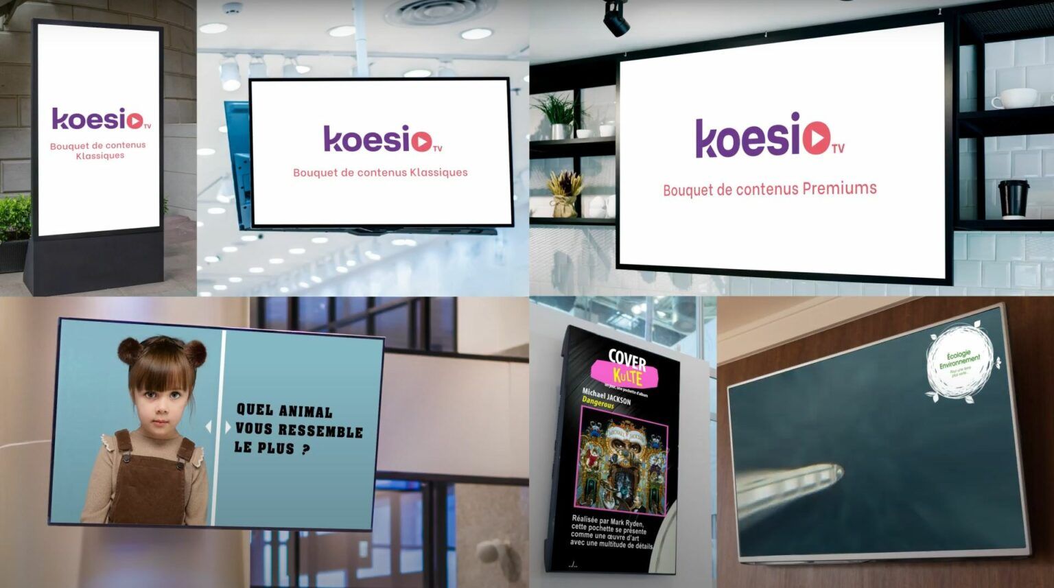 Koesio TV, la révolution de l'affichage dynamique pour les PME et ...