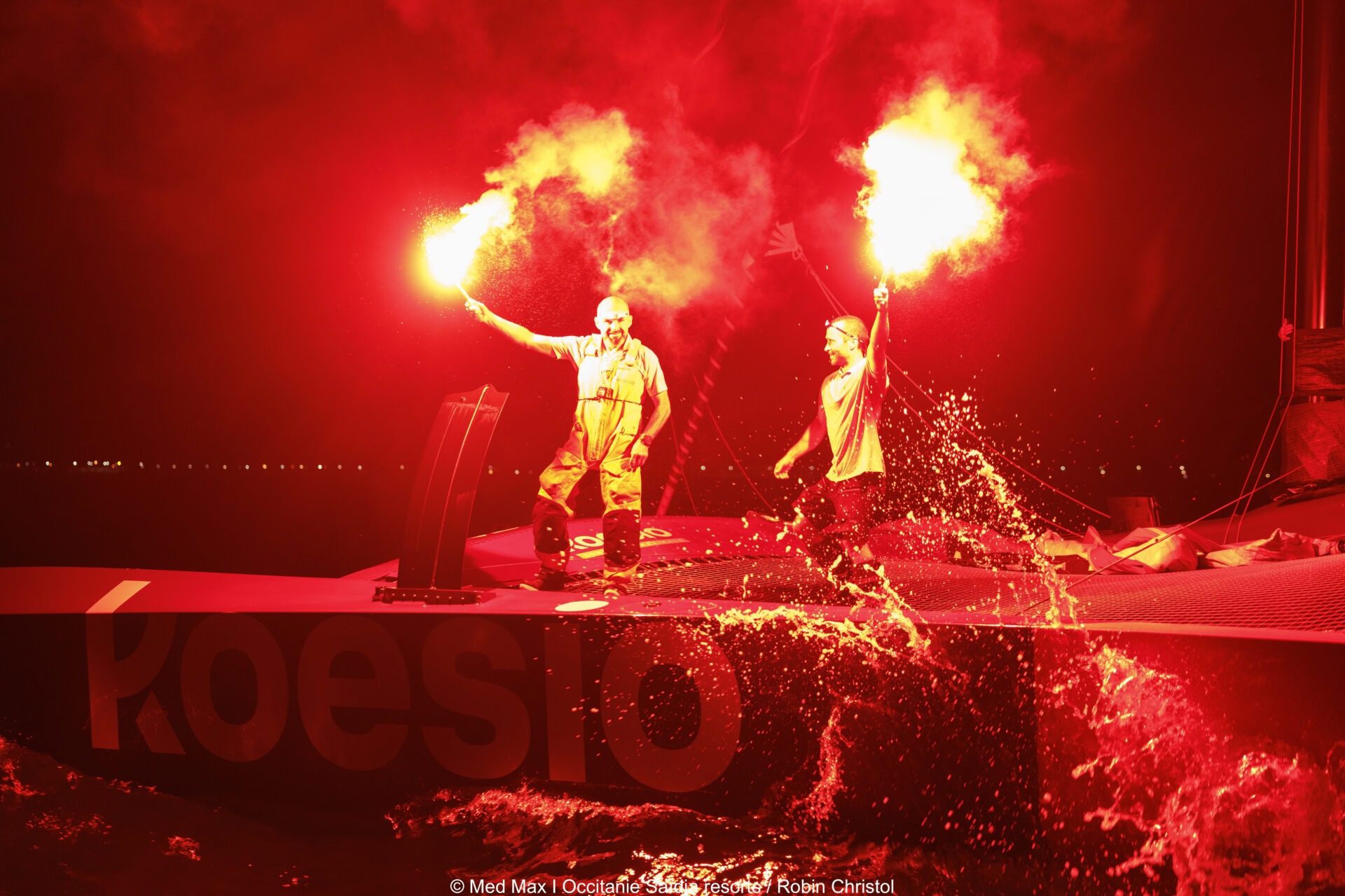 Erwan Le Roux second à la Med Max avec Koesio - Article - Koesio